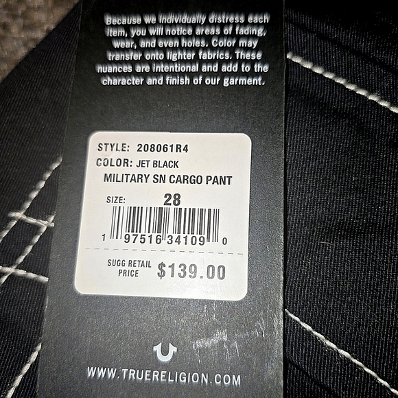 True Religion | Pants | True Religion Cargo Pants | Poshmark